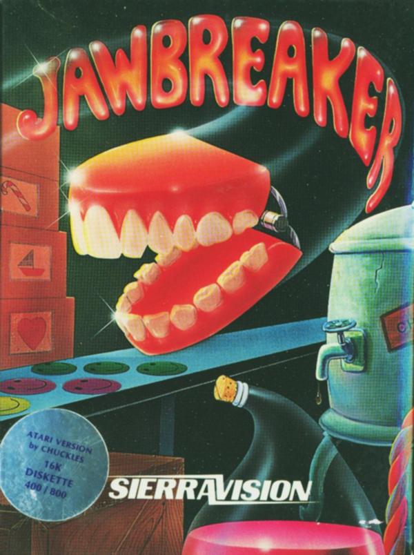 Jawbreaker, clone di Pac-Man per computer Atari 8-bit - WEMEDIA