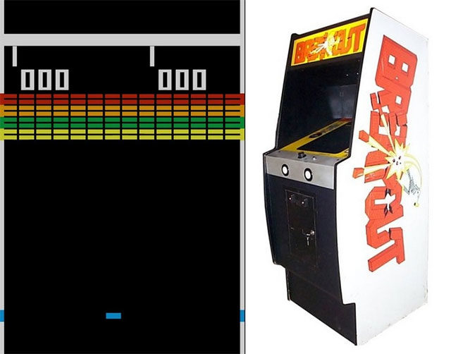 Breakout in BASIC per Apple II - WEMEDIA