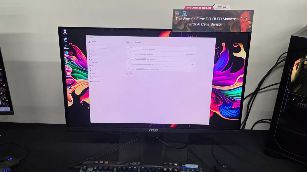 Monitor QD-OLED da 500 Hz di MSI: AI contro il burn-in - WEMEDIA