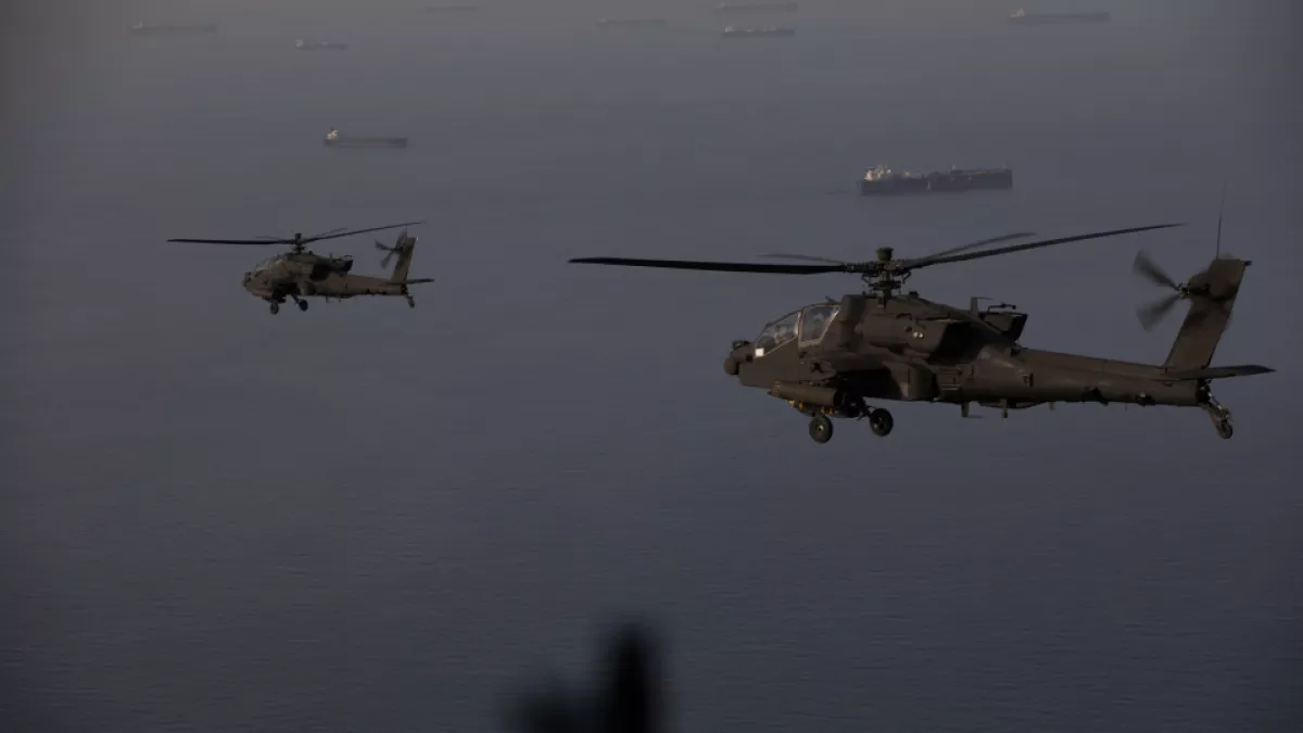 Drone Shahed abbatte elicottero Apache dell'US Army vicino allo Stretto ...